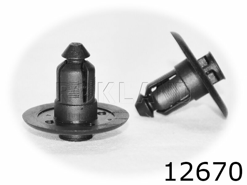 10шт - 12670 клипса автомобильная FORD ROKLAND