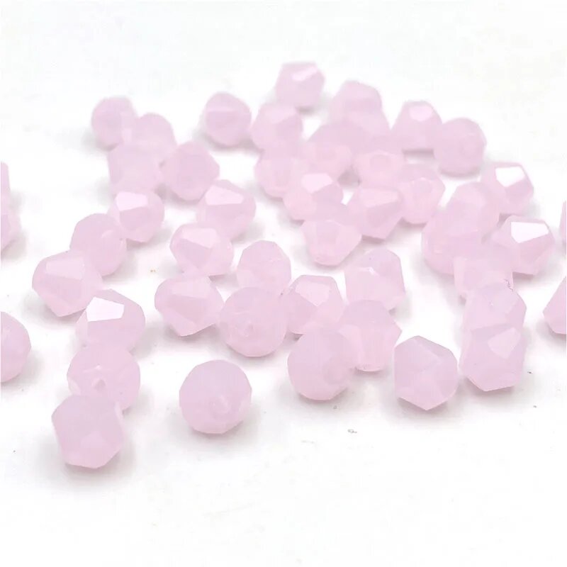 Хрустальные биконусы бусины 3 4 6 мм для браслетов и ожерелий Розовый, 3mm, J-22