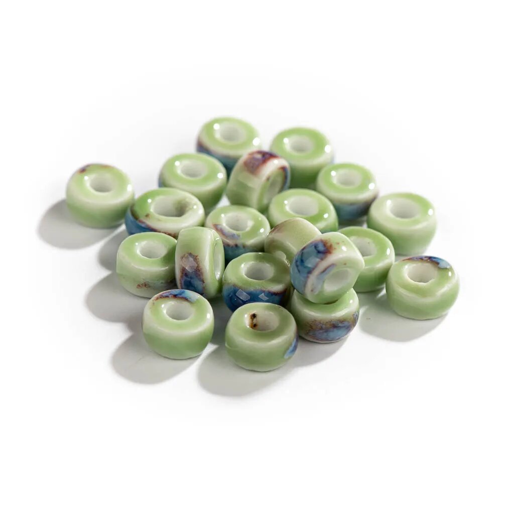 Винтажные керамические бусины Midofare для браслетов 20pcs-10mm-XN3192