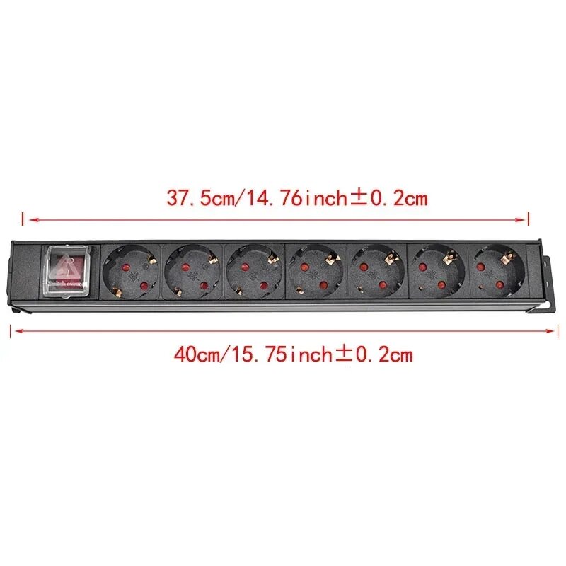 Распределитель питания 7AC SOCKET 6 розеток