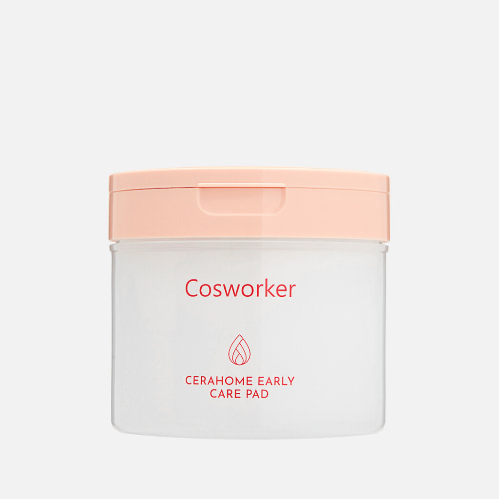 Успокаивающие диски для лица COSWORKER Cerahome earlycare pad, 70 шт