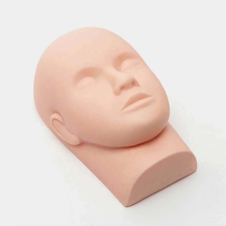 Голова-манекен для наращивания ресниц