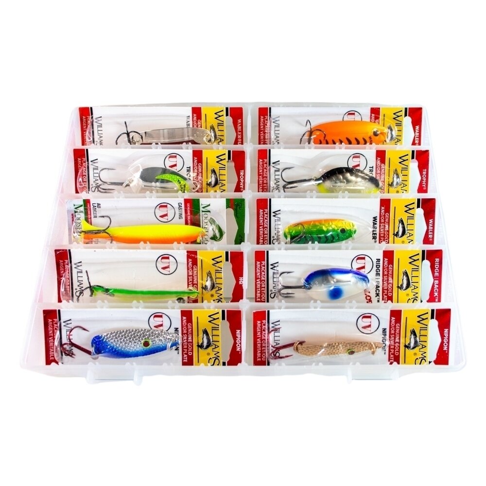 Блесна Рыболовный набор блесен Williams Большой Щучий №3