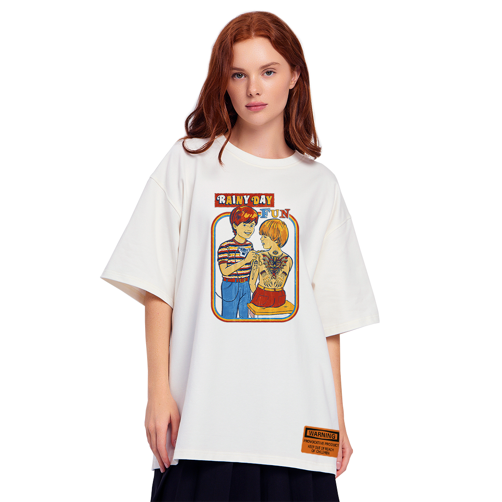 Футболка EPIC MERCH Плотная ткань 240г/м. Крой оверсайз