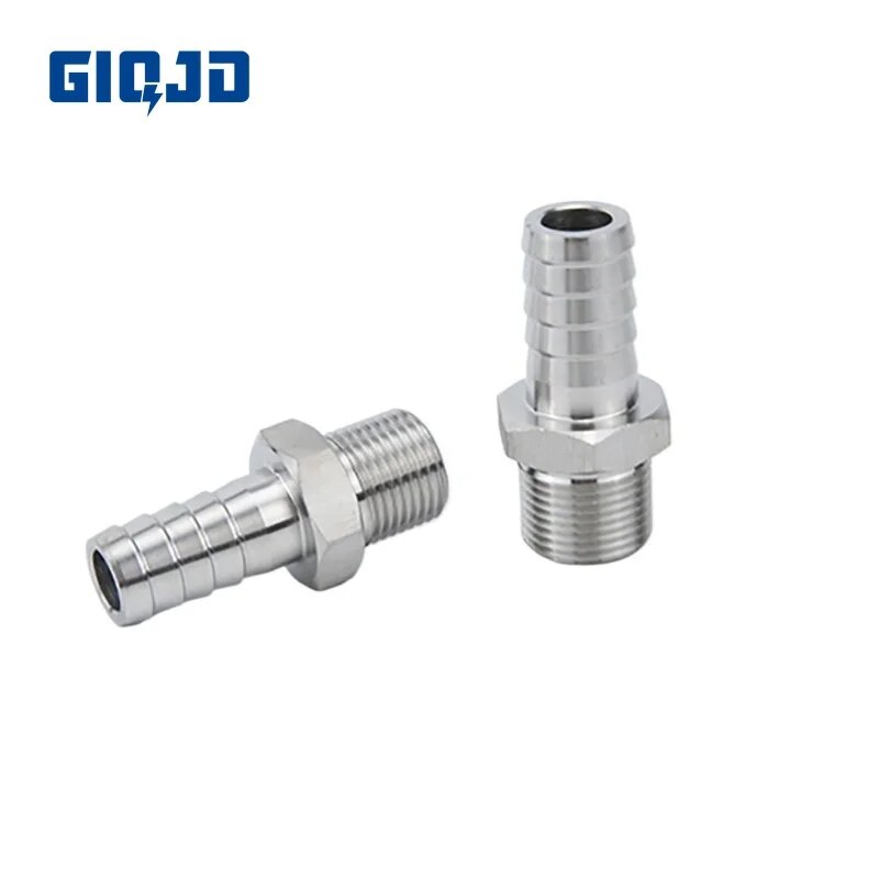 Фитинг для труб GIQJD, нержавеющая сталь 304, 3-12 мм, М3-M14 3mm-M3