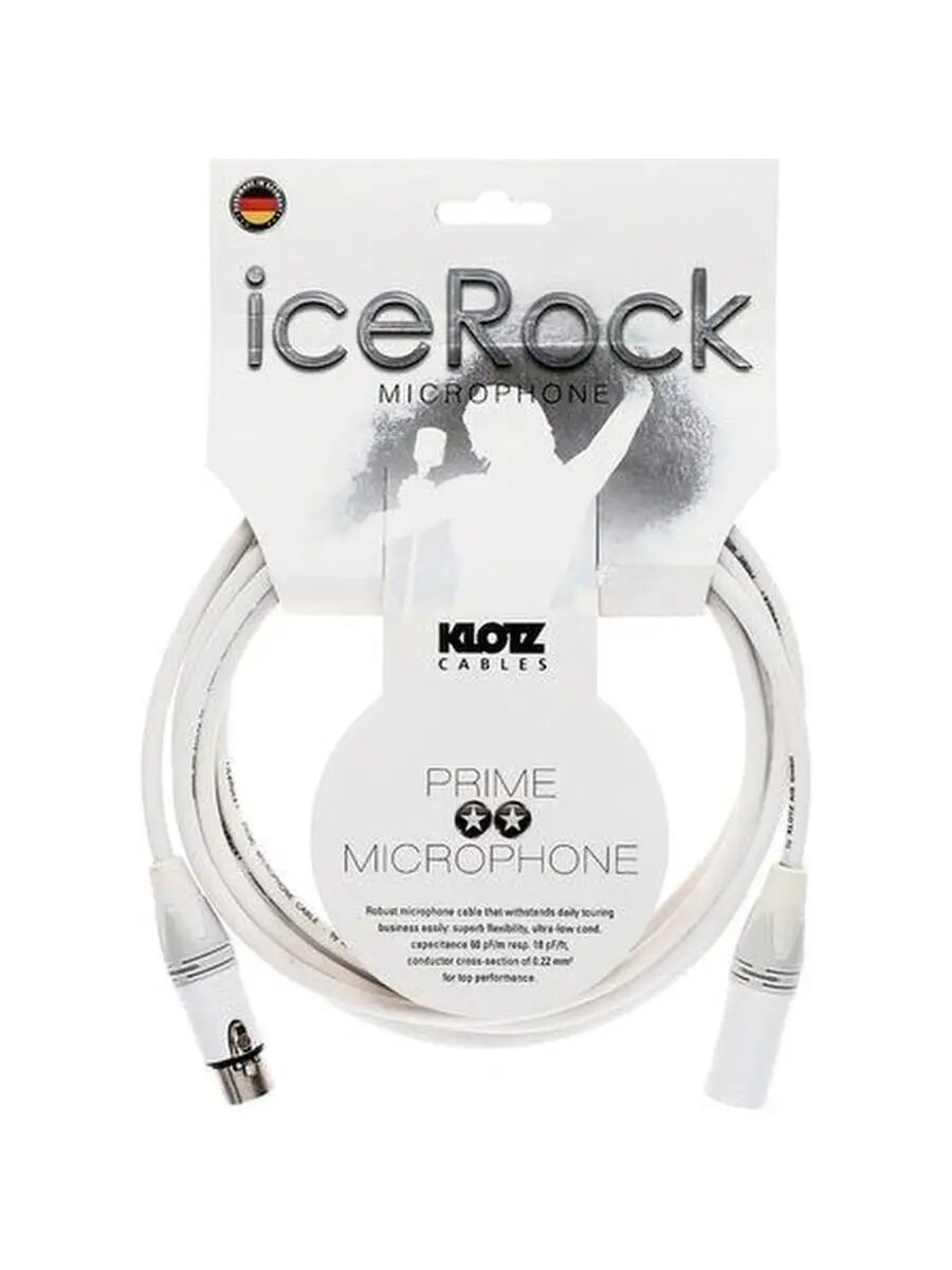 IRFM0200 Микрофонный кабель XLR(F)/ XLR(M)
