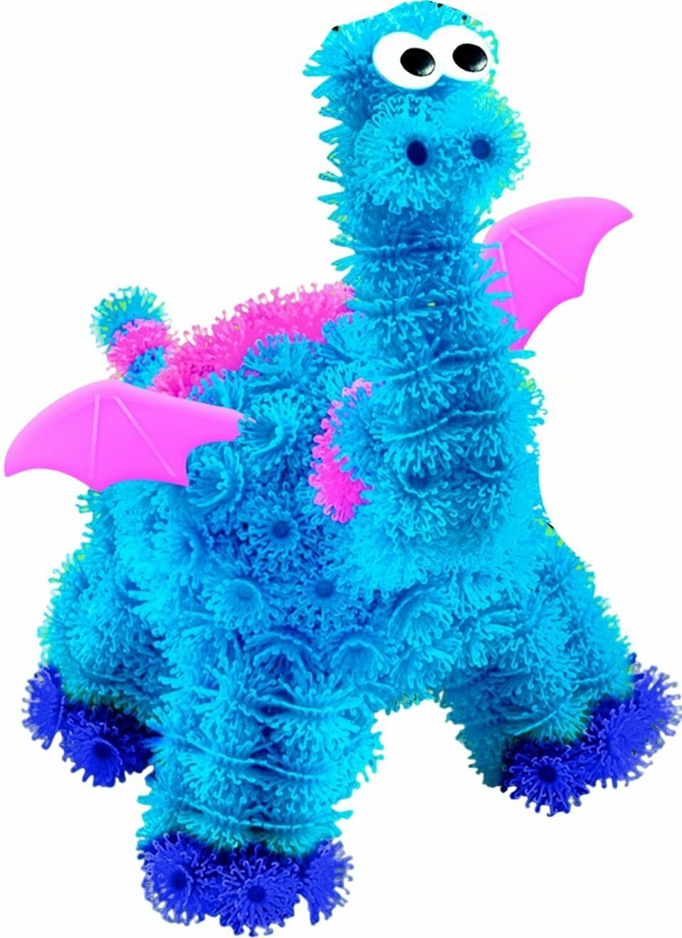 Конструктор-липучка пластиковый "Весёлые пушистики", игровой набор для детей, 200 шариков