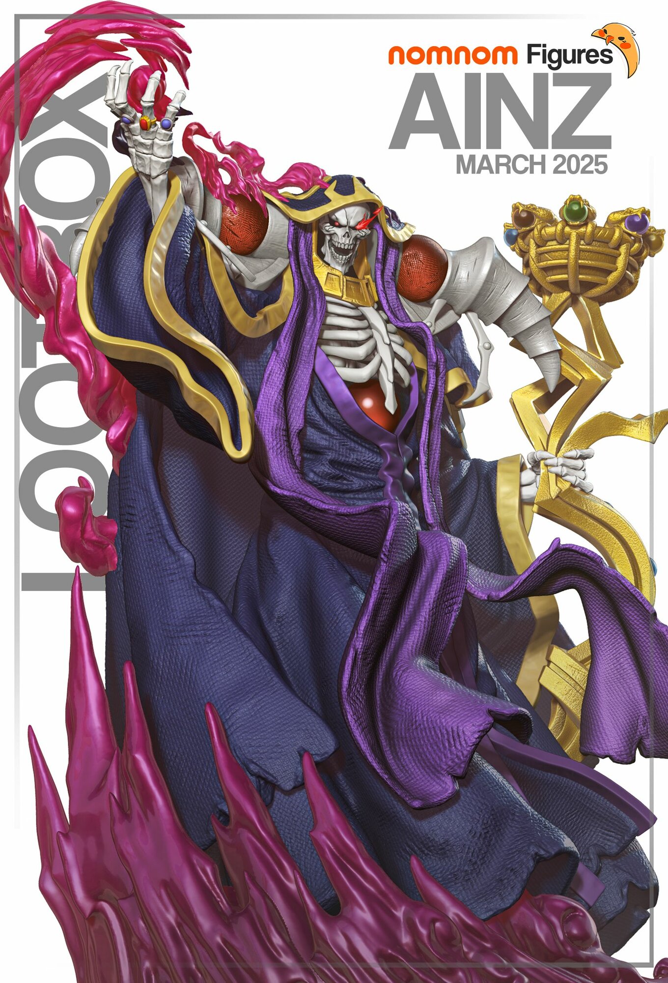 Фигура модель Момонга, Ainz Ooal Gown (Overlord), 221 mm