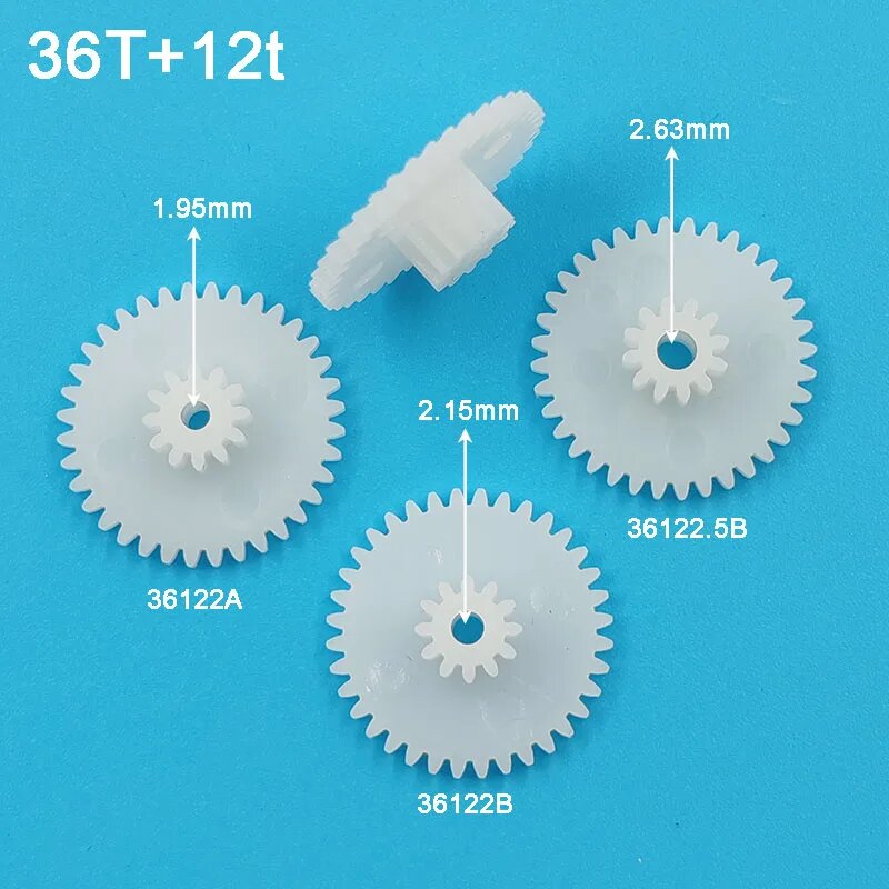Пластиковые шестеренки POM 36122B