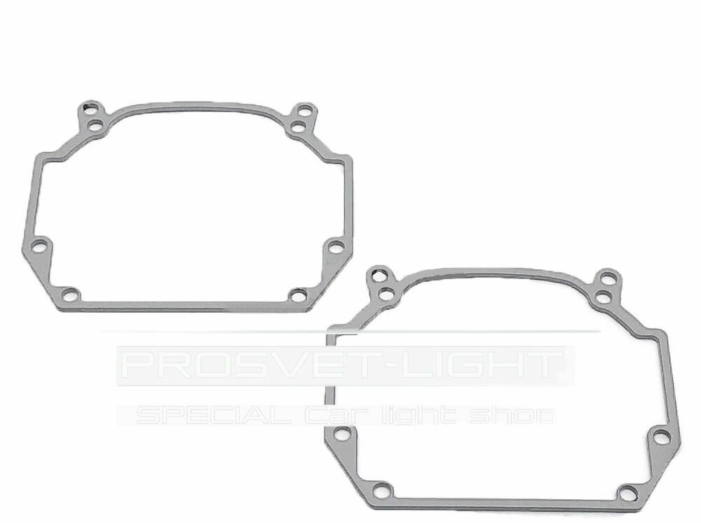 Переходные рамки для линз Ford Kuga 2 рестайл 2016-2020 под линзы Hella 3r/5r, Би-Лед