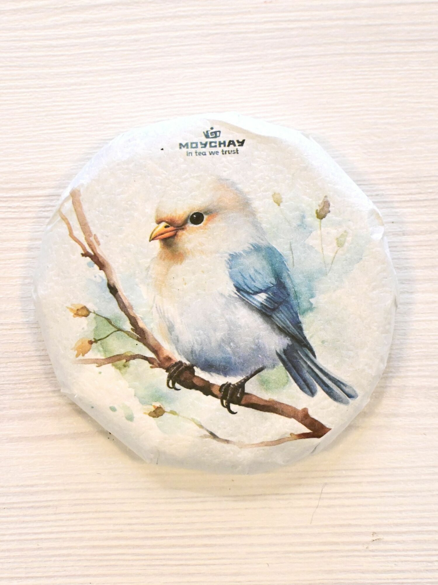 Юньнаньский Бай Хао Инь Чжень(сбор 2022, пресс 2023) блин 50г