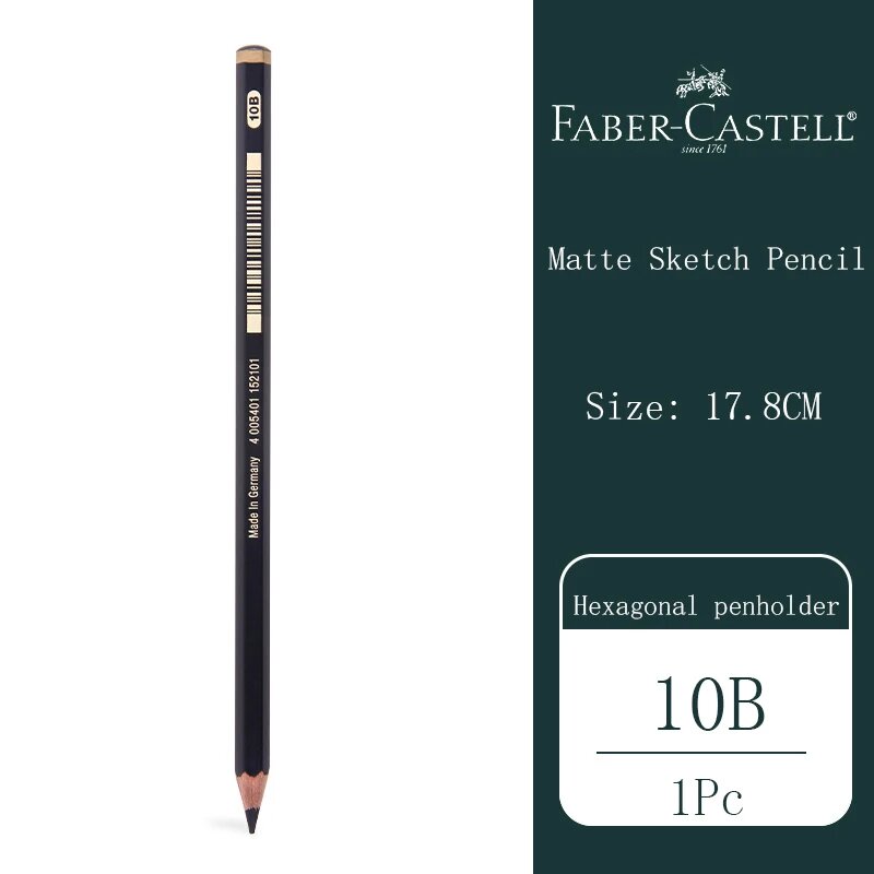 Faber-Castell PITT Матовый Эскизный Карандаш HB 1Pc 10B