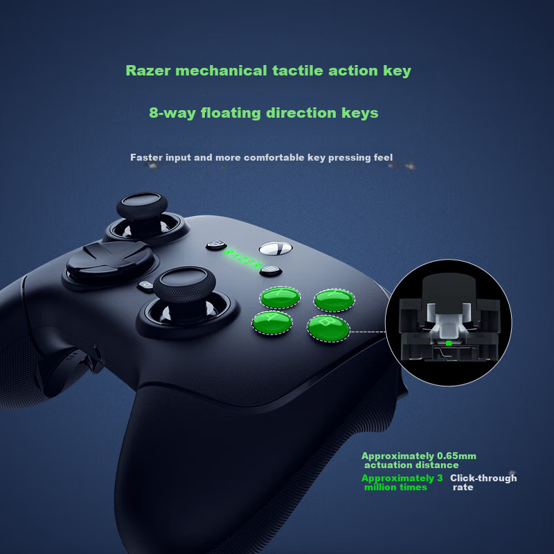 Razer Phantom Wolf V3 Professional Edition Gaming Controller Hall Linear Trigger Joystick Bluetooth Wireless Three-Mode Connection Multi-Platform Compatible XBOX PC Compatible — фото 1