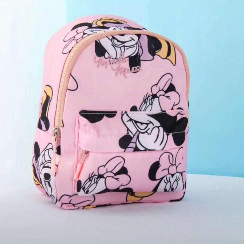 Рюкзак Zara Kids Disney Mickey Mouse, розовый, политекс, для девочек и мальчиков, легкий