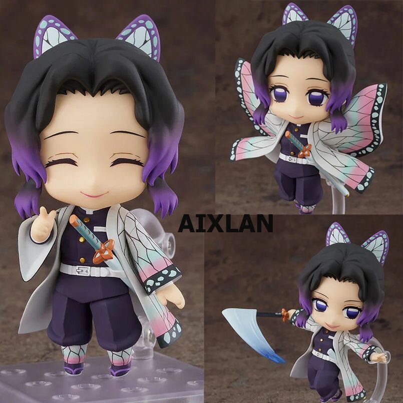 Фигурка Клинок рассекающий демонов(Demon Slayer Anime Figure #1655 Kochou Kanae PVC Action Figure) / Нендороид (nendoroid) / 10см-JIANG-xsdfcv