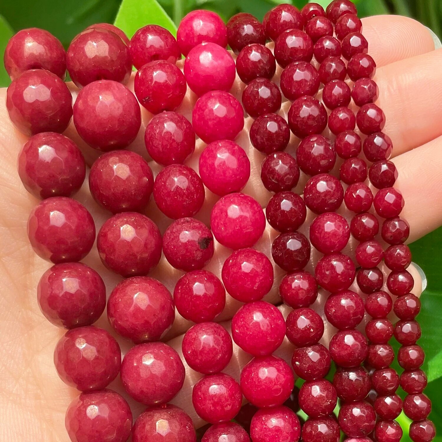 Бусины халцедон нефрит xilitata 4-12 мм 6mm (approx 61pcs)