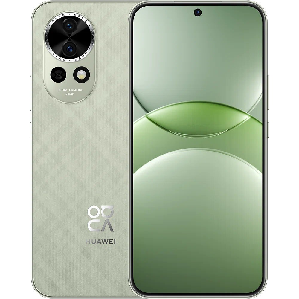 Смартфон HUAWEI nova 13, 12ГБ/256ГБ, NFC, Bluetooth, Wi-Fi, OLED, 2 SIM, зеленый