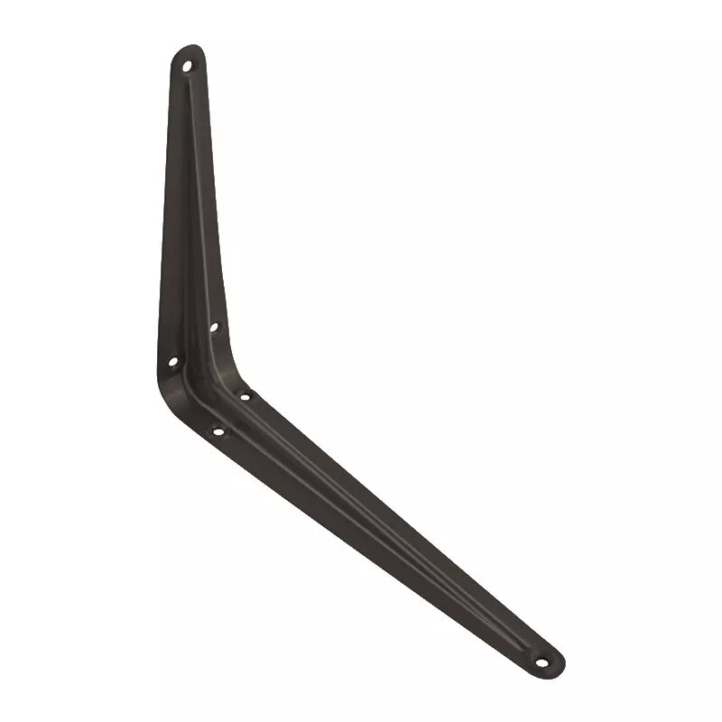 Кронштейн для полок 200х150 мм, чёрный Нора-М 18387