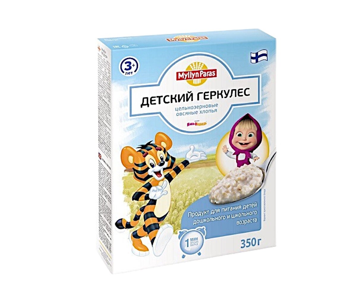 Хлопья Myllyn Paras овсяные цельнозерновые 350 г