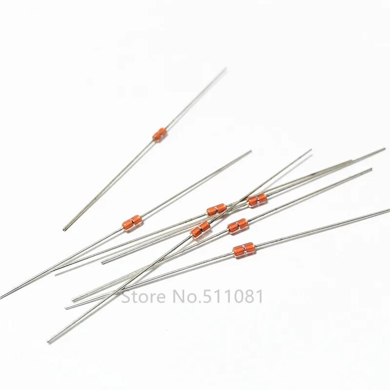 Набор из 100 терморезисторов NTC MF58 Hblljmjn 100K