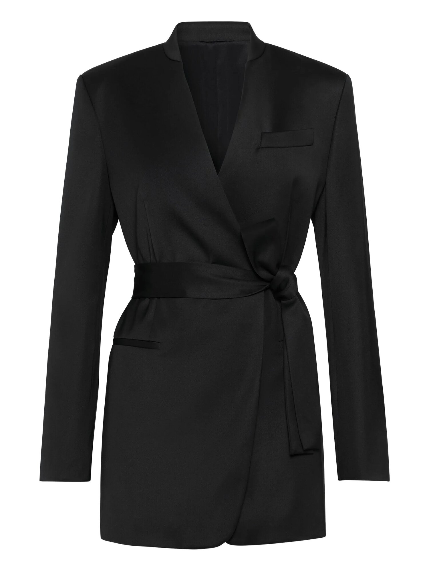 Пиджак Блейзер с запахом и поясом