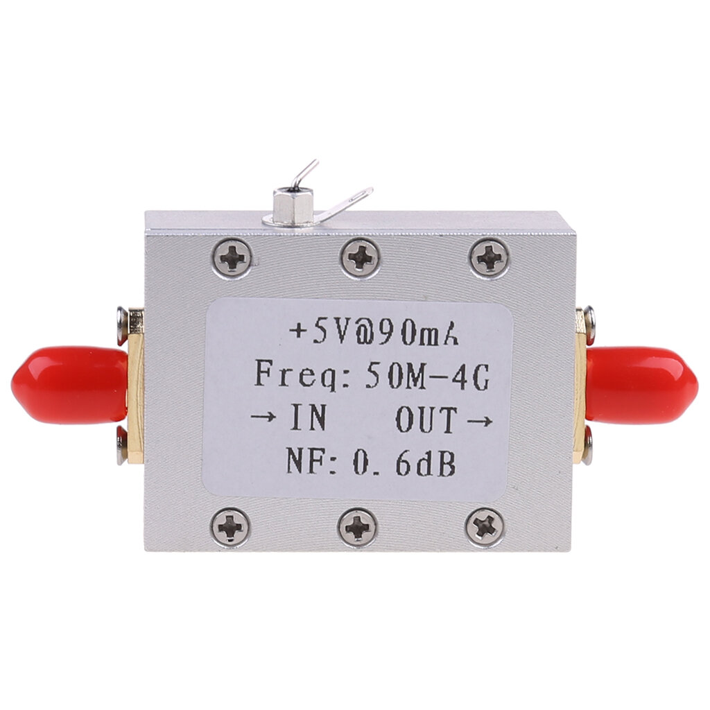 50 м-4 ГГц радиочастотный усилитель усиления широкополосного RF VHF UHF модуль усилителя мощности сигнала высокая линейность низкий уровень шума радиоусилитель