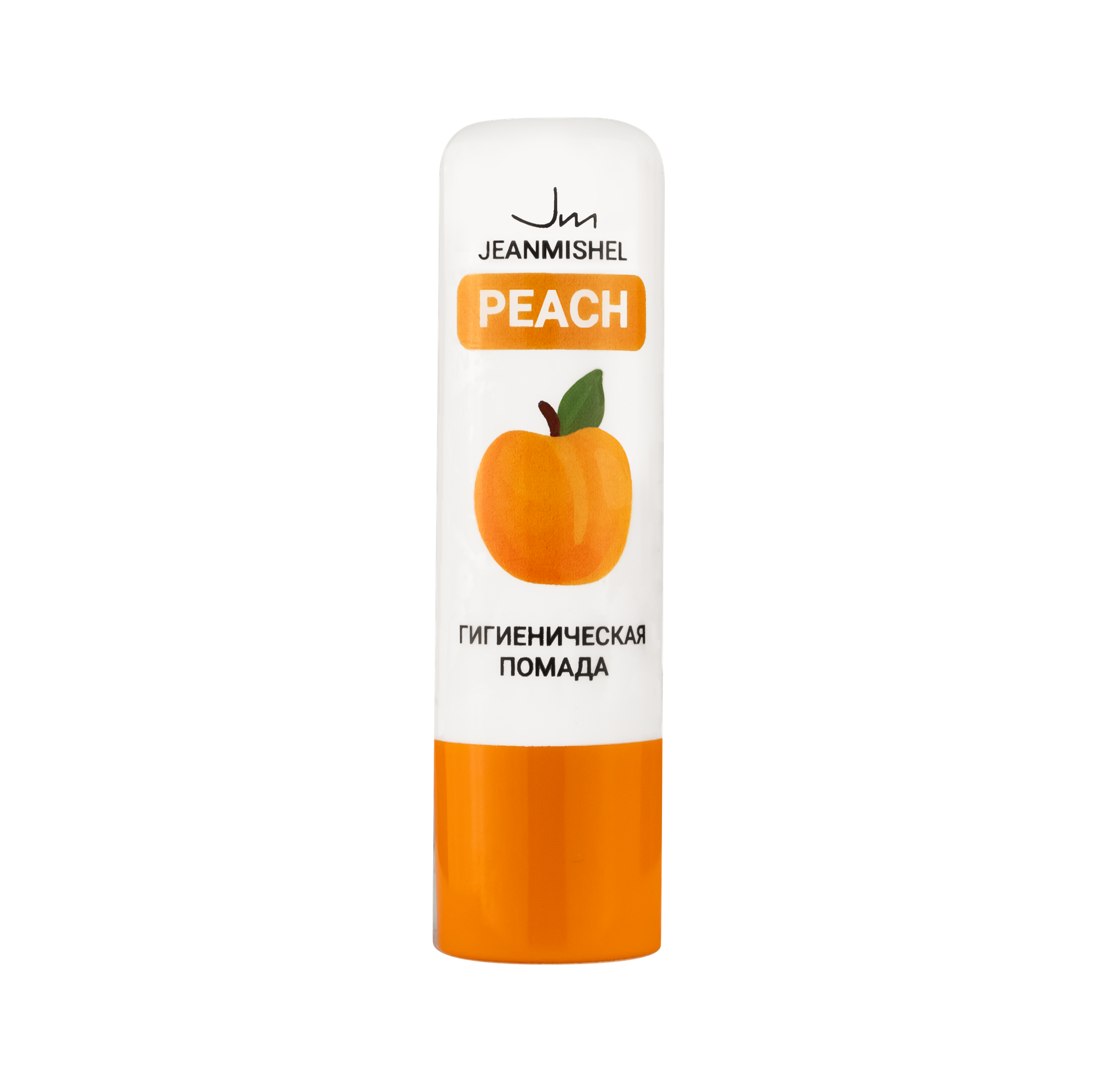 Гигиеническая помада для губ с витамином Е Jeanmishel Персик 3,5 г.