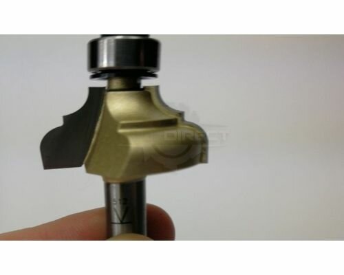 Фреза фигурная "Классический гусёк" R1 4.76 R2 4.76 D 31.8x14.3x58 S 8 ARDEN 311821