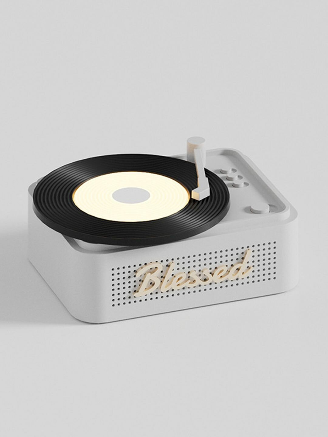 Bluetooth-колонка "Маленькая удача"; Объёмное стереозвучание; Ретро-дизайн в виде винилового проигрывателя