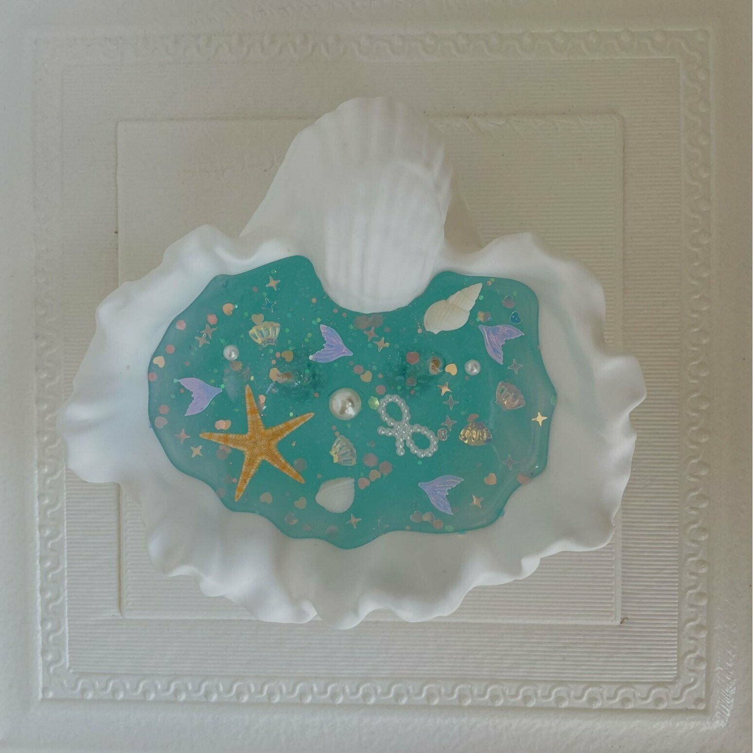 Свеча "Дикая Роза", ручная работа, с ароматом лимона, плавающая