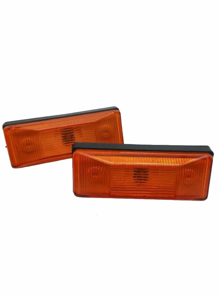 Повторитель указателя поворота желтый с уплотнителем для а/м 2103,2106, Нива 2121,21213,2131, комплект 2 шт.