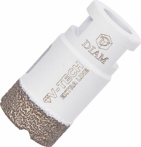 Сверло алмазное DIAM 30x35xМ14 Extra Line V-TECH (в. спекание) (для УШМ, сухое сверление керамика, керамогранит, гранит, мрамор)