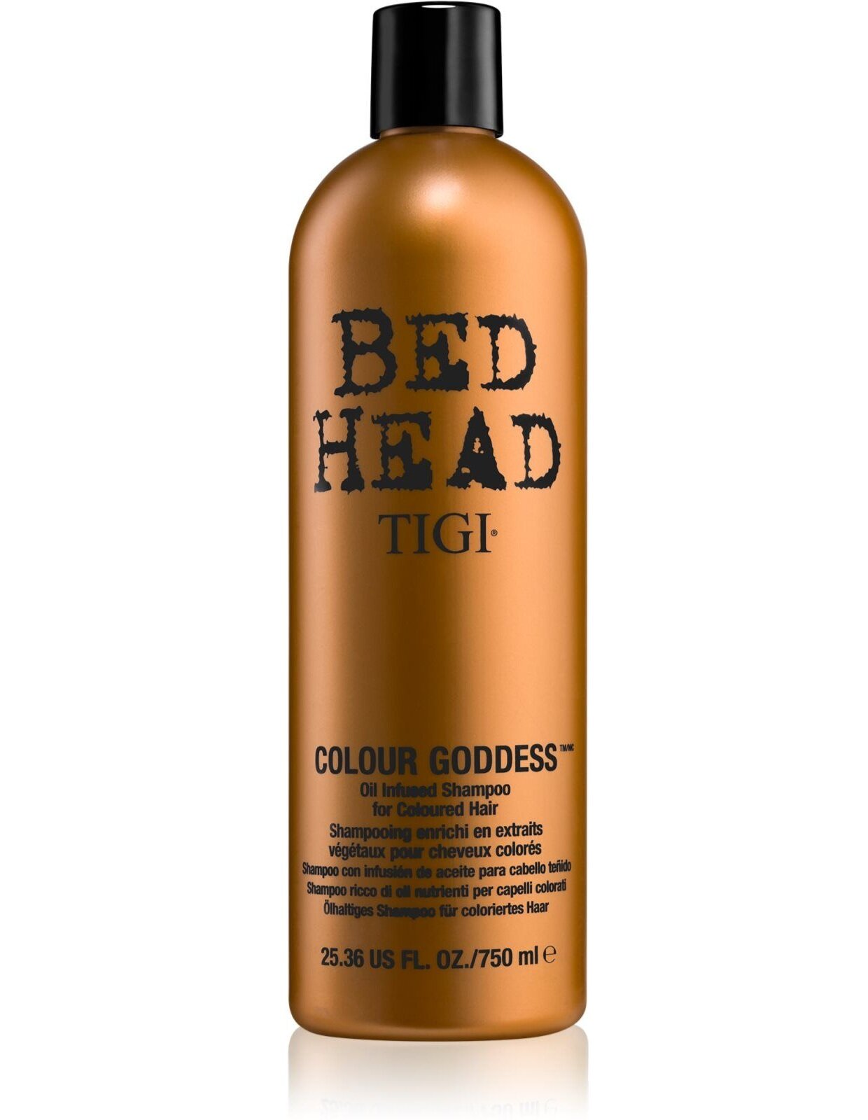 TIGI Bed Head Colour Goddess Oil Infused Shampoo - Шампунь для окрашенных волос 750 мл