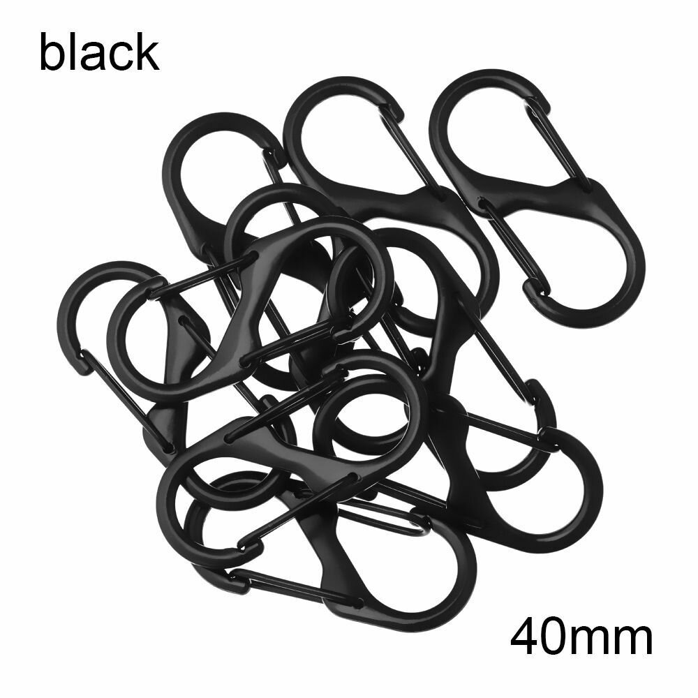 10pcs Цинковый сплав карабин