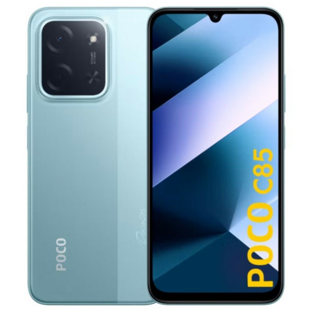 Смартфон Xiaomi Poco C85 8/256 ГБ Ростест/ЕАС, NFC, Dual nano SIM, зеленый