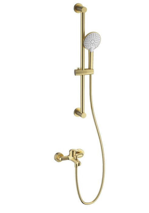 Смеситель для ванны с душем Wonzon & Woghand WW-4560-BG брашированное золото