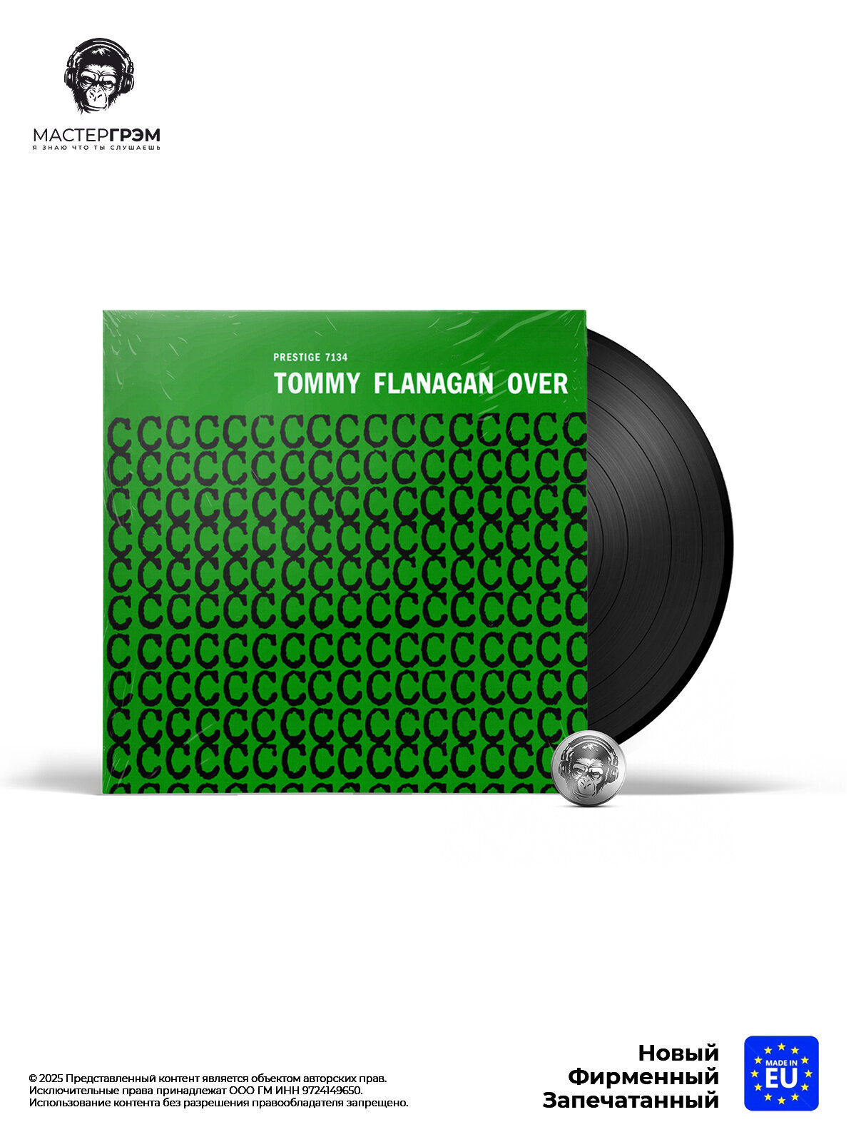 Tommy Flanagan - Overseas (Analogue) (1LP), 2012, Analogue Productions, Mono, Виниловая пластинка