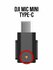 Адаптер Mic Mini adapter Type-C, переходник, для экшн-камер.
