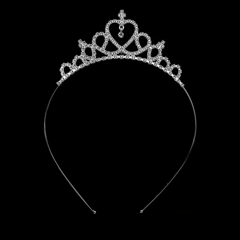 Miallo хрустальная тиара для волос Черный, TS-J3083S