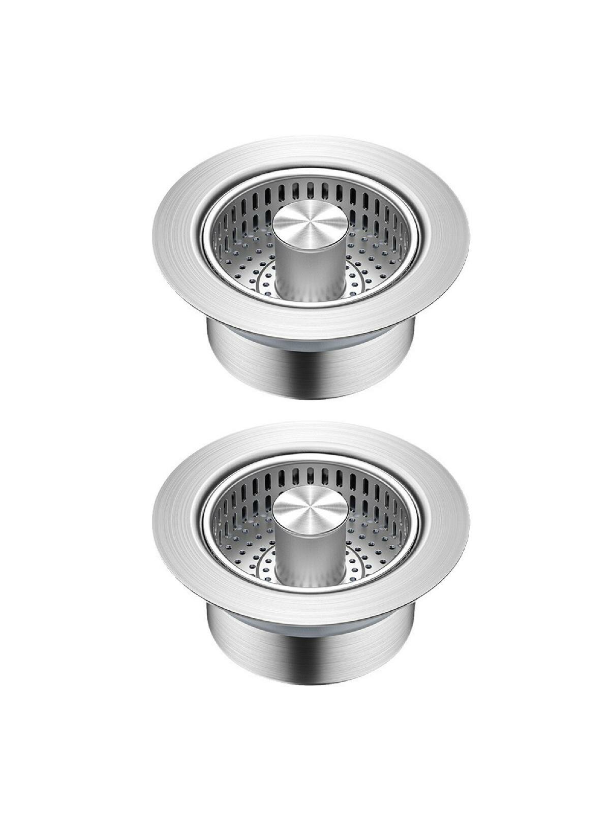 Простая установка, фильтр для кухонной раковины, Стальные сетки, Сливное сито, нержавеющие сетки