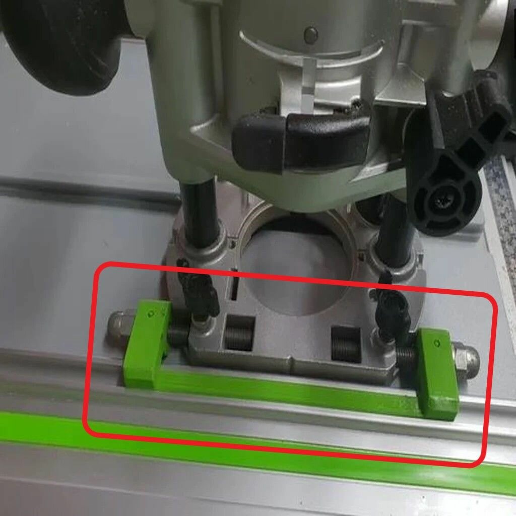 Адаптер фрейзера Makta RT0700 на шину Festool