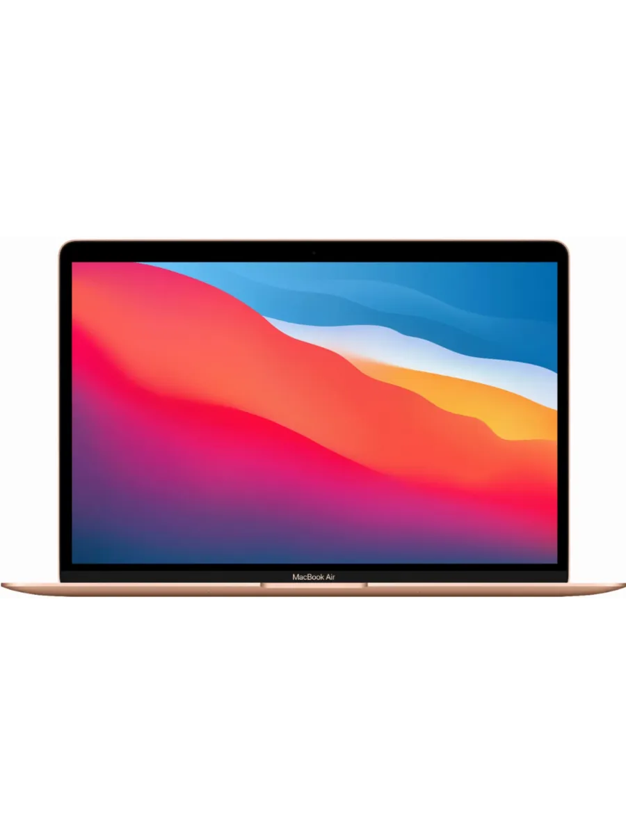 Ноутбук Apple MacBook Air 13.3"(M1, 2020), 8+256GB, Touch ID, бесшумная работа без вентилятора