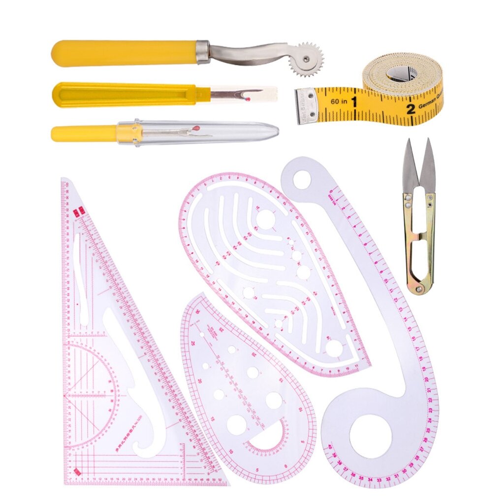 Кривые Швейный Узор Линейка Мера для Пошива Одежды Портной Швейная Линейка Метрическая Линейка Ручная Линейка Для Измерения одежды