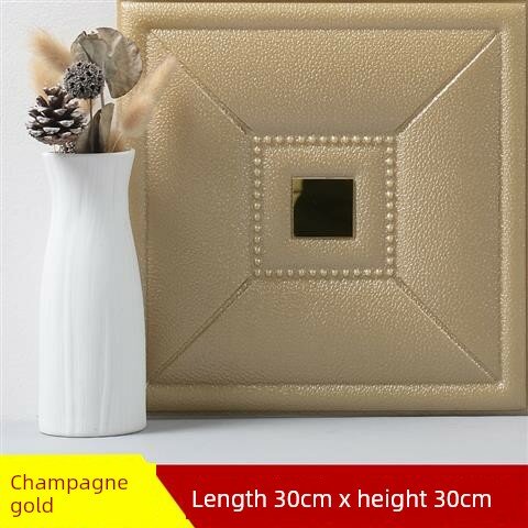 Самоклеящиеся 3D-панели DWALLS под кожу, водонепроницаемые, противоударные, для декора стен в KTV, гостиной, за ТВ,