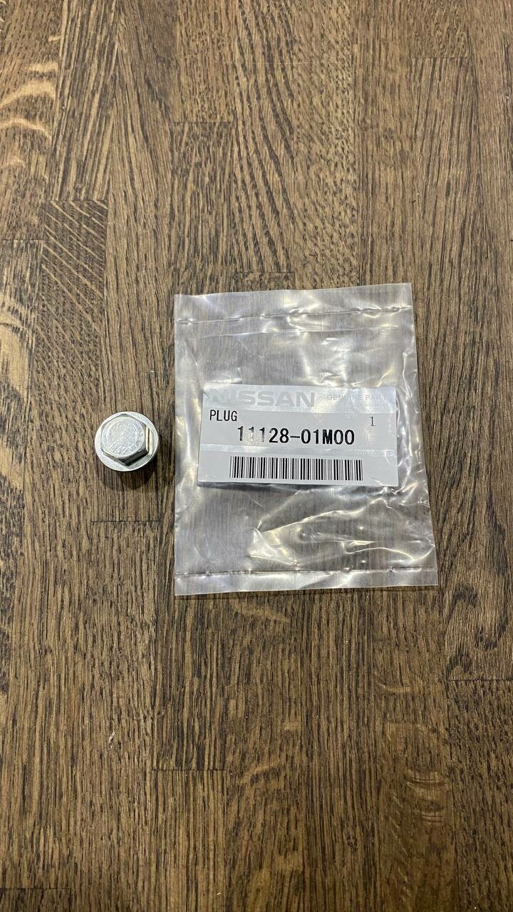Пробка масляного поддона Nissan 1112801M00 Qashqai; X-Trail; Teana