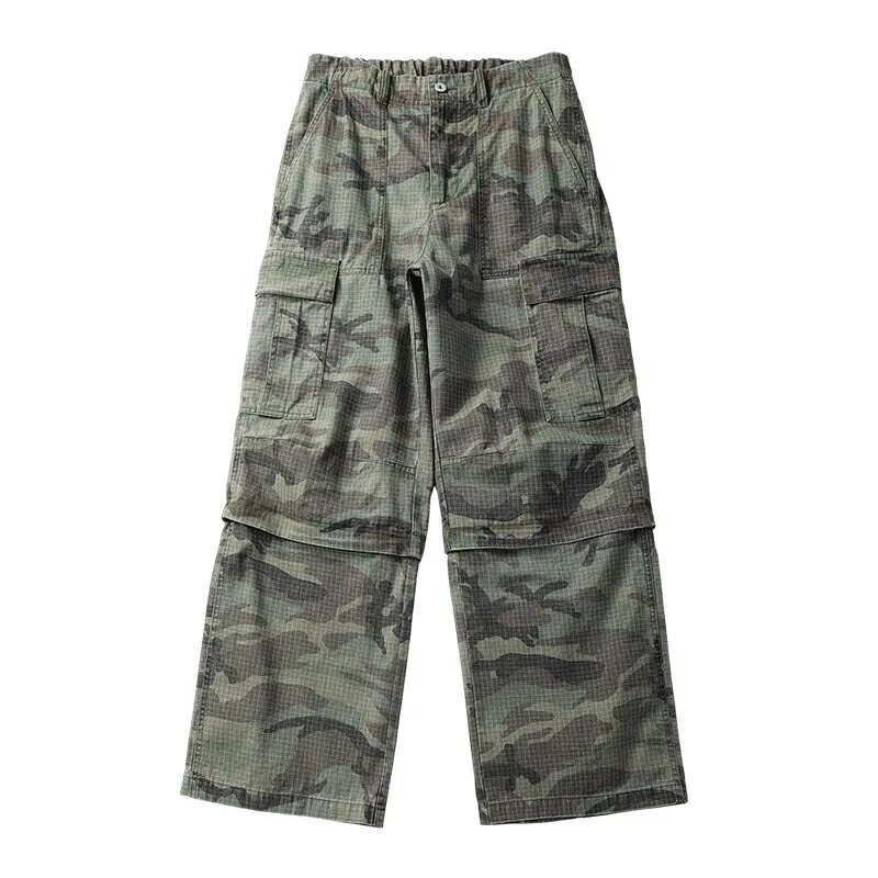 EMAIGI MX-945 мужские карго штаны хлопок камуфляж L, 945 green camouflage