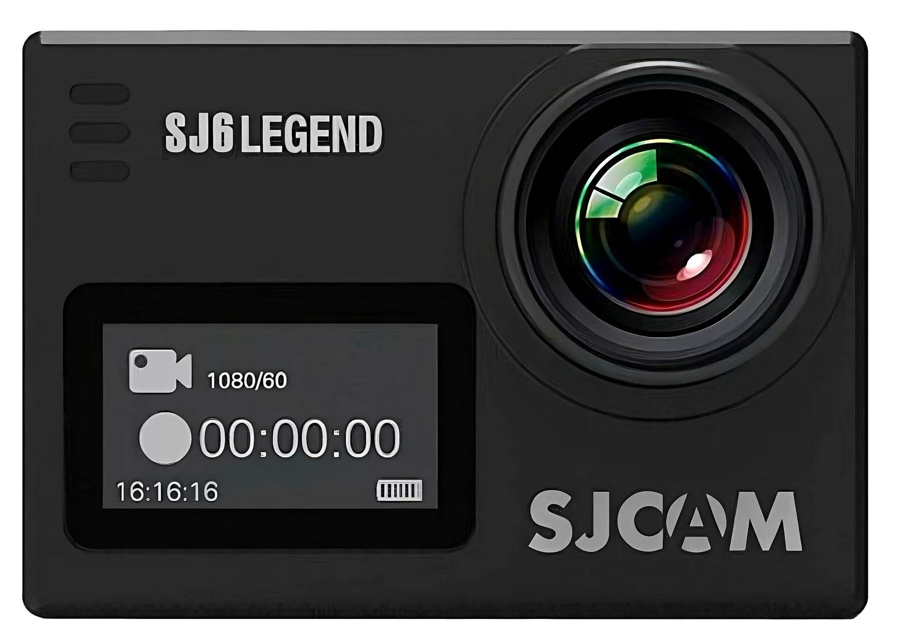 Экшн-камера SJCAM SJ6 , 4K, электронная стабилизация, 16 Мп, черный
