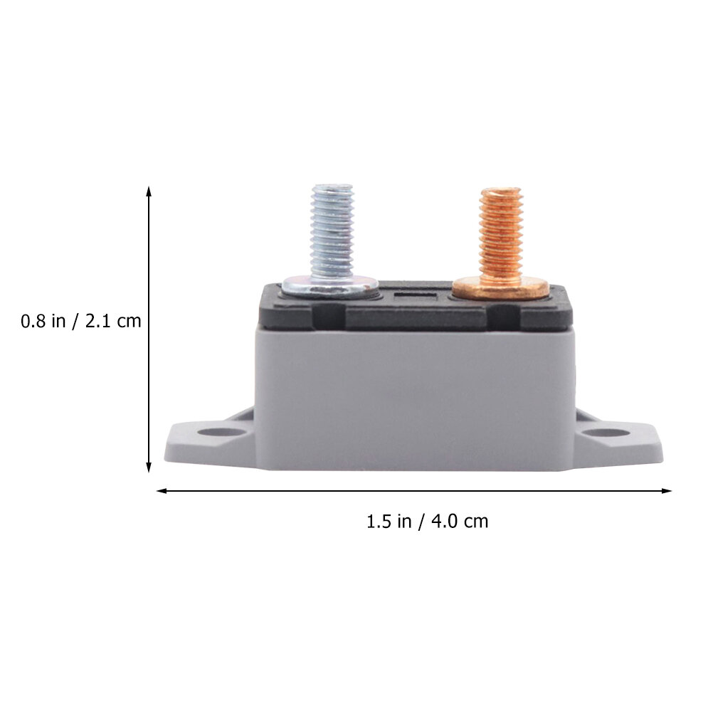 Ручной Сброс Предохранителя 30A 12V/24V Форма Болта С Крышкой 4X4Cm