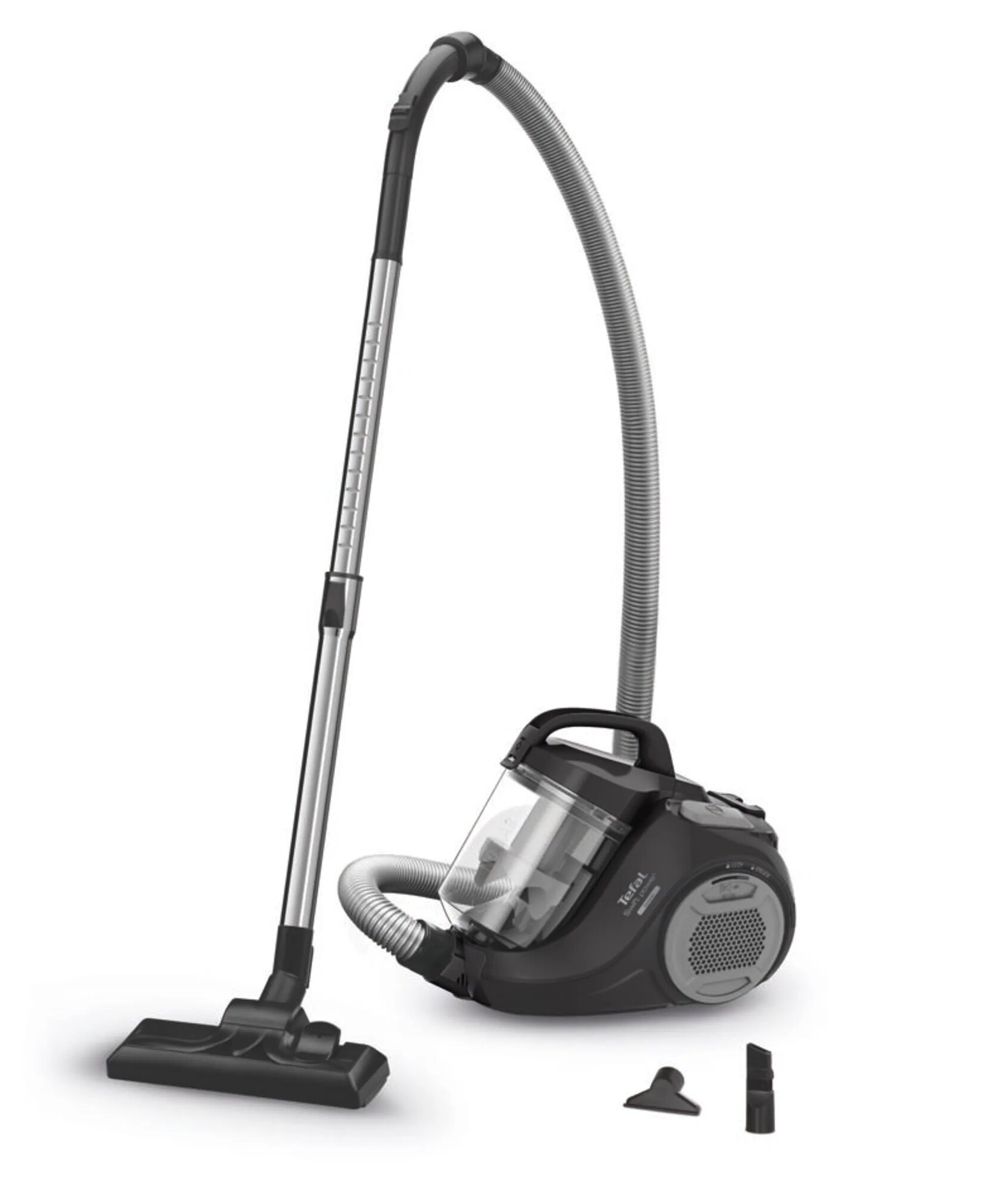 Пылесос с контейнером Tefal Swift Power TW2925EA черно-серый, 2100Вт, контейнер 1,2л, шнур 5м.