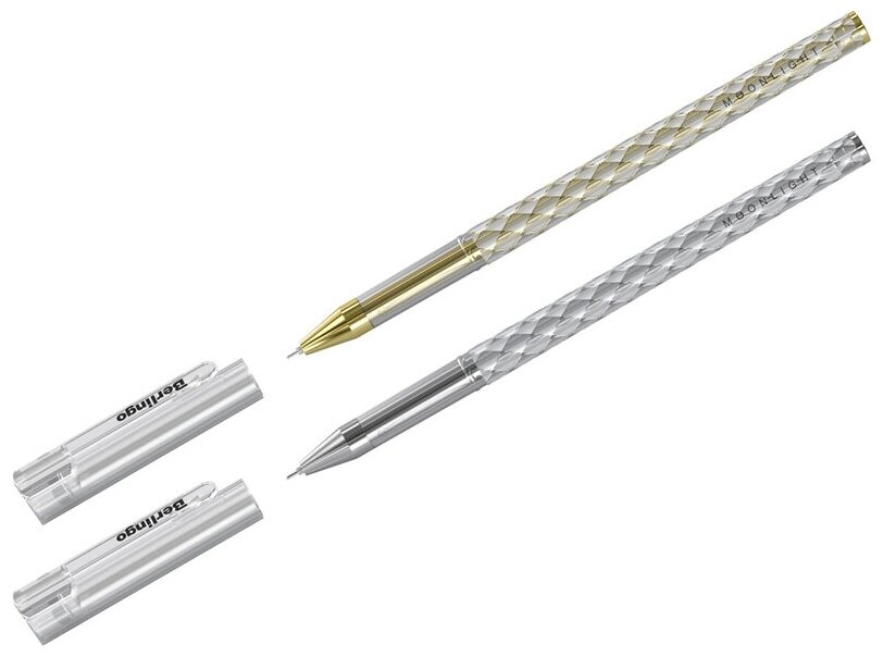 Berlingo гелевая ручка Moonlight 0.5 мм CGp_50129 корпус ассорт. цвет чернил черный 1шт